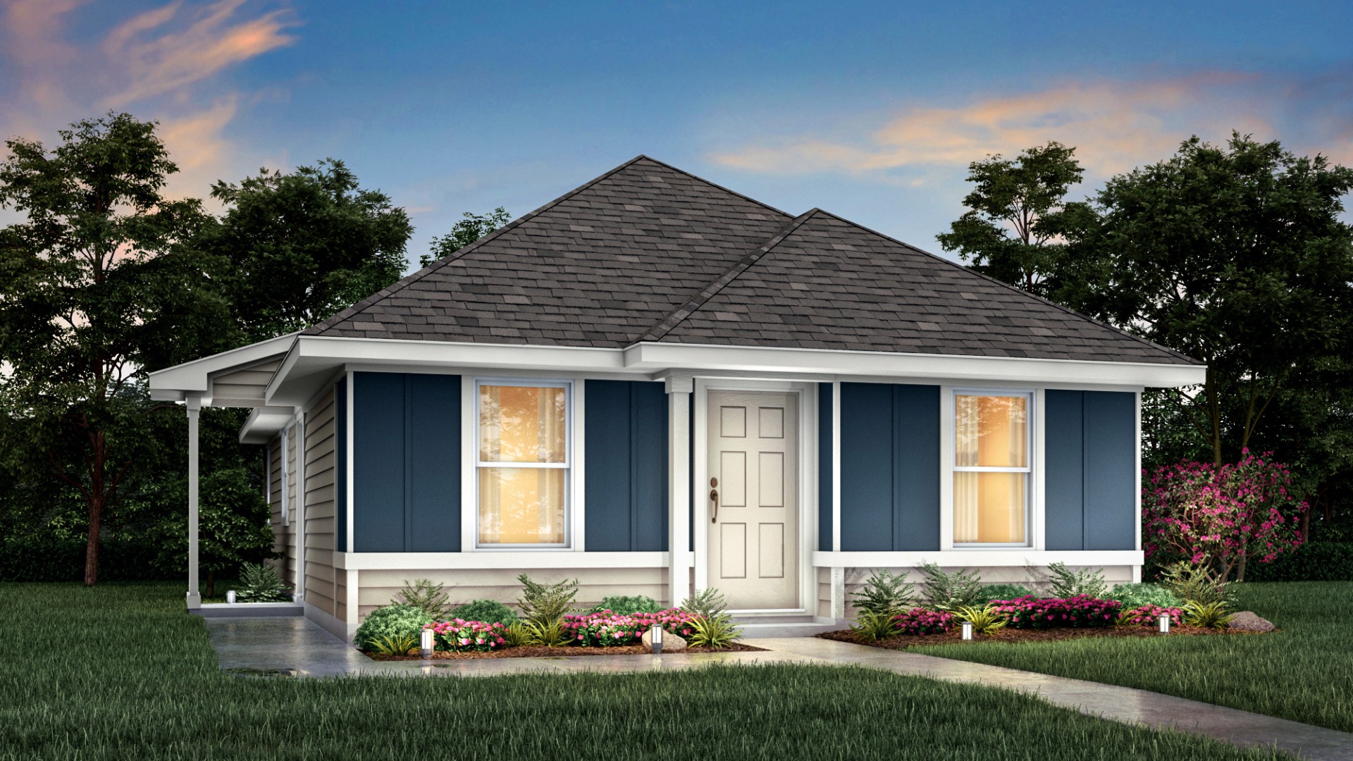 The Sierra | New Home Plan at Enchanted Bay | Legend Homes