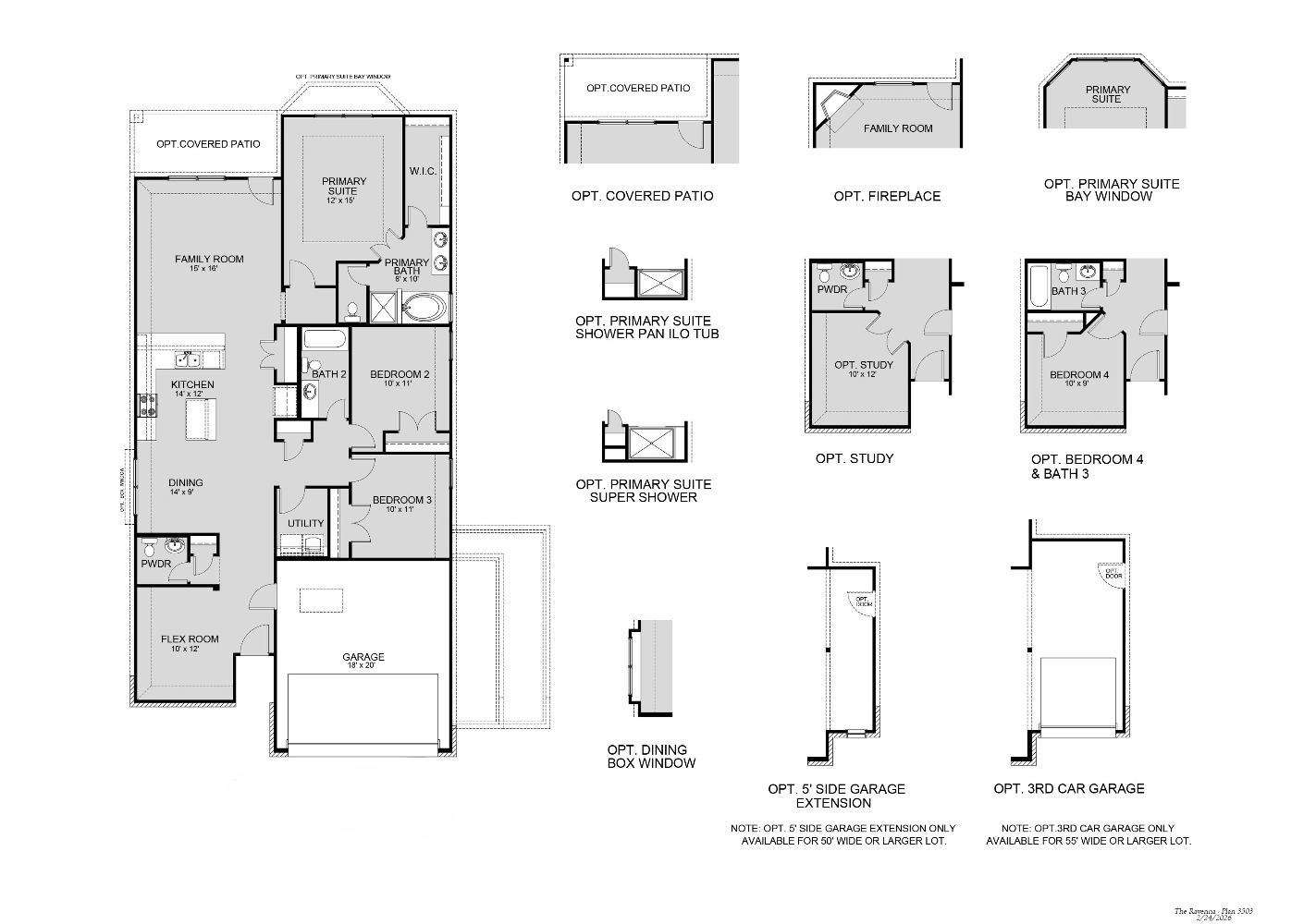 The Ravenna | New Home Plan at Swenson Heights | Legend Homes
